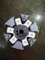 China Rubber Excavator Coupling Hydraulic Pump Coupling 160H BFK Series 270mm OD 73mm L for sale