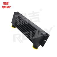 China Metallurgical Hydraulic Oil Radiator Small Footprint Air Compressor Radiator 65mm to 180mm Port Size for sale