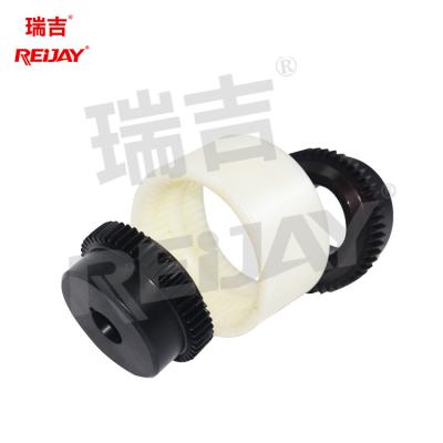China NL Nylon Sleeve Gear Coupling Bowex B38 Flexible Coupling 14mm to 100mm Bore for sale