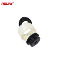 China Nylon Sleeve Gear Coupling Low Noise Unlubricated for Fan Pump 14mm to 80mm Bore for sale