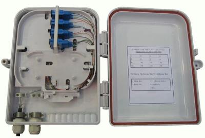 China MDU 216A Splitter Fiber Optic Termination Box 16 Fibers Max Capacity for sale