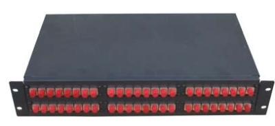 China Flexible Optical Fiber Distribution Box 19' Standard Rack Design With Static Spray for sale