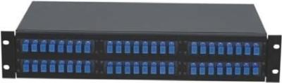 China Outside Fiber Optic Distribution Box 480×250×2U 12 / 24 / 48 Max Capacity Splice for sale