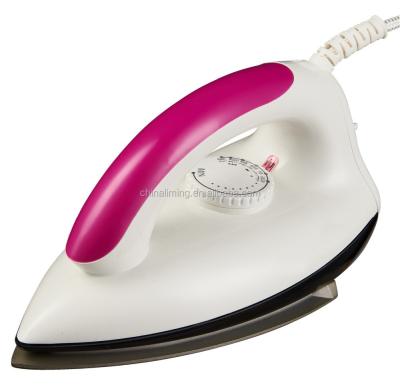 China 220V Aluminum Soleplate Dry Iron for Professional Garment Care and Wrinkle Removal for sale
