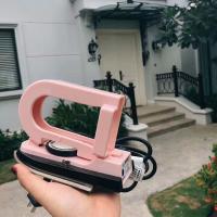 China 220W Power Dry Iron with 1.5m Cord - Portable Professional Ironing Solution for Travel and Small Spaces for sale