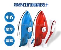 China Durable Aluminum Soleplate Travel Steam Iron 800W Dual Voltage with Foldable Handle Design 19x9.5x9.9cm for sale