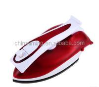 China Electric Travel Steam Iron 800W with 30g/min Continuous Steam, Foldable Handle, Dual Voltage 110V/230V for sale