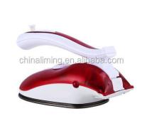 China Electric Travel Steam Iron 800W with 30g/min Continuous Steam, Foldable Handle, Dual Voltage 110V/230V for sale