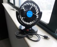 China Wall Mounted Private Mold Car Fan with USB Power - 5V DC Automotive Cooling Fan for Vehicle Interior for sale
