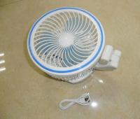 China Wall Mounted Private Mold Car Fan with USB Power - 5V DC Automotive Cooling Fan for Vehicle Interior for sale