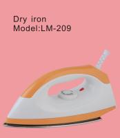 China Dry Iron LM-209 1000W Power and 1.5m Cord Length for Convenient Ironing for sale