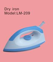 China Dry Iron LM-209 1000W Power and 1.5m Cord Length for Convenient Ironing for sale