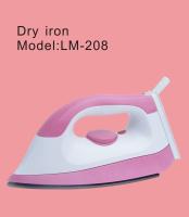 China LM-207 Dry Iron 110V/230V 300-1000W with Aluminum Soleplate - Adjustable Temperature Control for sale