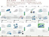 China 230V Household Electric Dry Spray Iron with Ceramic Soleplate 1500W for sale