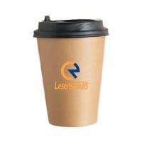 China 90mm 80mm Diameter Single Wall Paper Cups With Carton Package for sale