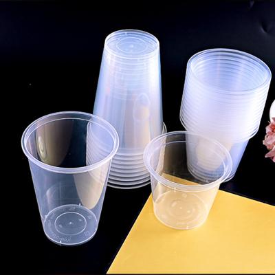 China Eco Friendly 98mm Diameter Custom Plastic Party Cups Customer'S Logo Printing for sale