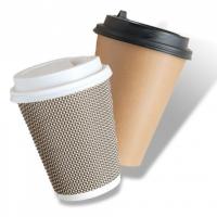 China Biodegradable Single Wall Paper Cups For Takeaway Hot Cold Drinks for sale