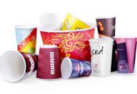 China Biodegradable Single Wall Paper Cups For Takeaway Hot Cold Drinks for sale