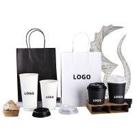 China Custom Waterproof Double Wall Paper Cups For Chocolate Espresso for sale