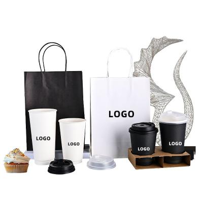 China Custom Waterproof Double Wall Paper Cups For Chocolate Espresso for sale
