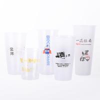 China BPA Free Reusable Eco Friendly PP Injection Bubble Tea Coffee Cups for sale