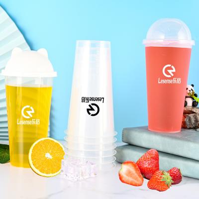 China Eco Friendly 100% Recyclable PP Cold Drink Cups Leak Proof And Durable Design for sale
