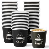 China 2.5oz 4oz 5oz Personalized Disposable Coffee Cups Espresso Paper Coffee Cup for sale