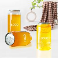 China Lightweight PET Plastic Beverage Bottles 200ml With Pull Tab For Juice Soda Water for sale