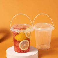 China Coffee Juice PP Plastic Cups Portable With Customer'S Logo Printing for sale