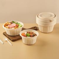 China Natural Color Bio Degradable Food Packaging OEM Service For Salad Noodle for sale