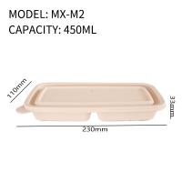 China 1.5mm Thickness Bio Degradable Food Packaging With Corn Starch Lid Packaging for sale