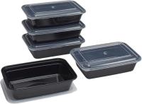 China PP Disposable Food Container With Lid Stackable Take Out Box Microwave for sale