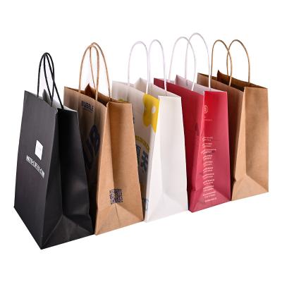 China Lightweight Reusable Paper Take Out Bags Takeaway Delivery Bags Eco Friendly Lifestyle for sale