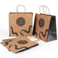China Lightweight Reusable Paper Take Out Bags Takeaway Delivery Bags Eco Friendly Lifestyle for sale