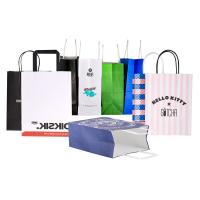 China Biodegradable Takeaway Paper Bags Heavy Duty Retail Packaging for sale