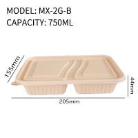 China 750ml 1000ml Bio Degradable Food Packaging Recycling In Stock for sale