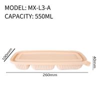 China 750ml 1000ml Bio Degradable Food Packaging Recycling In Stock for sale