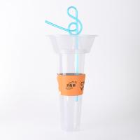 China Disposable Takeaway 20 Oz Clear Plastic Cups Custom Disposable Cups for sale