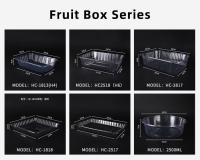 China Food Grade Disposable Plastic Food Containers Recyclable Food Box For Cold Dishes for sale