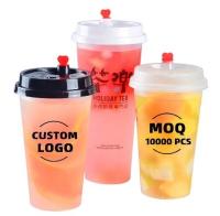 China Disposable PP Injection Plastic Cup Crystal Clarity And 120°c Heat Resistance‌ for sale