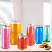 China 700ml Premium Quality Disposable PET Bottles With Aluminum Pull Tab For Energy Drinks for sale