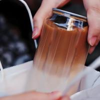 China 700ml Food Grade PET Plastic Beverage Bottles With Aluminum Easy Open Lid for sale