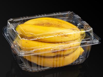 China Transparent PET Clear Take Out Containers For Cake Salad Fruit Storage for sale