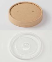 China Rigid Logo Printed Kraft Paper Salad Bowl For Customized for sale