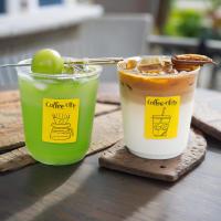 China Custom Logo U Shape PP Plastic Cups 500ml Disposable Cold Drink Boba Tea Ice Coffee Clear Round Bottom Plastic Cups With Lids for sale
