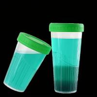 China New Anti-scald Design Clear PP Plastic Cups with Lids Disposable Drinking Cups for Hot Drinks Hot Coffee Milk Jujube Tea for sale
