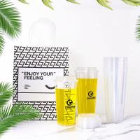 China Fashion New Triangle Shaped Disposable Clear 500ml 700ml PP Cold Drink Bubble Milk Tea Boba Disposable Plastic Cups with Logo for sale