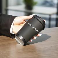 China Customize Logo Disposable Biodegradable Coffee Paper Cup Double Ripple Wall Paper Cup for Hot Drinks With Lid and Sleeve for sale