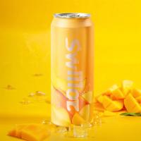China OEM Clear Drink Cans Soda Can With Logo Screen Printed Plastic Can Drinking Bottle With Lids for sale