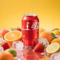 China OEM Clear Drink Cans Soda Can With Logo Screen Printed Plastic Can Drinking Bottle With Lids for sale